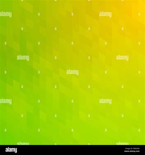 Green Geometric Background With Triangle Pattern Vector Illustration Abstract Mosaic