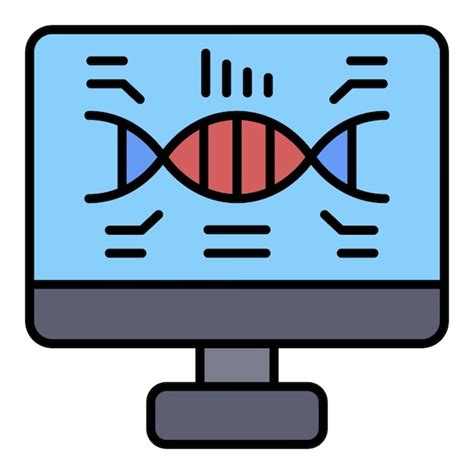 Premium Vector Bioinformatics Icon