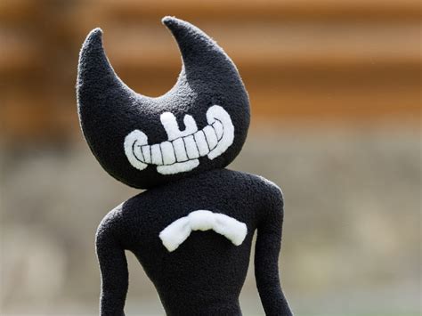Ink Demon Plush Inspired By Bendy And The Ink Machine Handmade Soft Toy