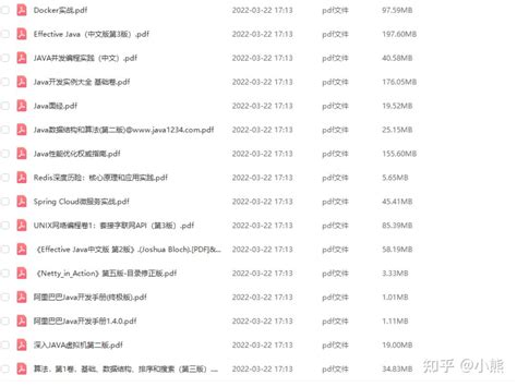 刚毕业一年的小白整理java学习资料最全笔记 知乎