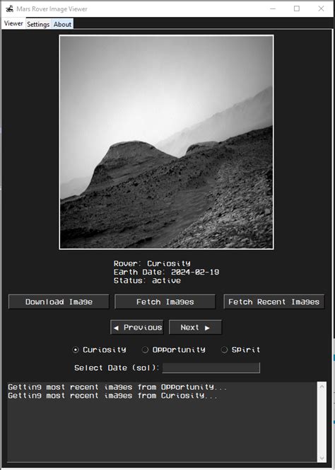 i made a simple python program for viewing and downloading mars rover images r imadethis
