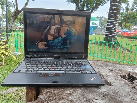 Thinkpad Out And About In The Park R Thinkpad