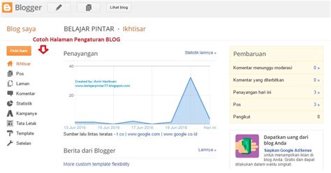 BELAJAR PINTAR Cara Membuat Menu Bar Di Blogger Atau Blogspot Tanpa Harus Copy Paste HTML