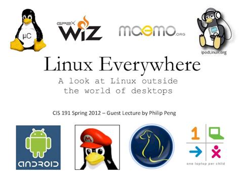 Pdf Linux Everywhere Keripos Static Academia Upenn Cis191 Lecture12 Linux