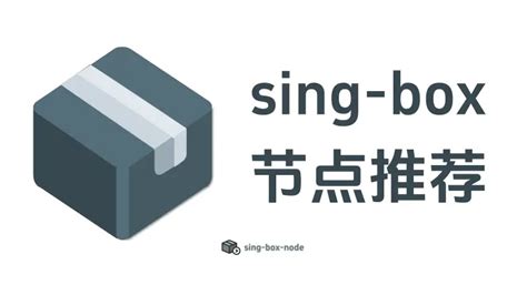 sing box node sing box 节点推荐 机场推荐