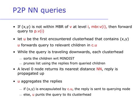 Ppt Peer To Peer Spatial Queries In Sensor Networks Powerpoint