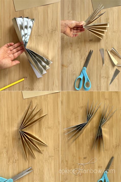 How To Make 3d Star Of Paper