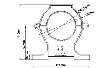 Ahkc Ekc Split Core Hall Effect Current Sensor