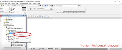 How To Add Hardware Configuration On Compactlogix Plc And Controllogix Plc Allen Bradly