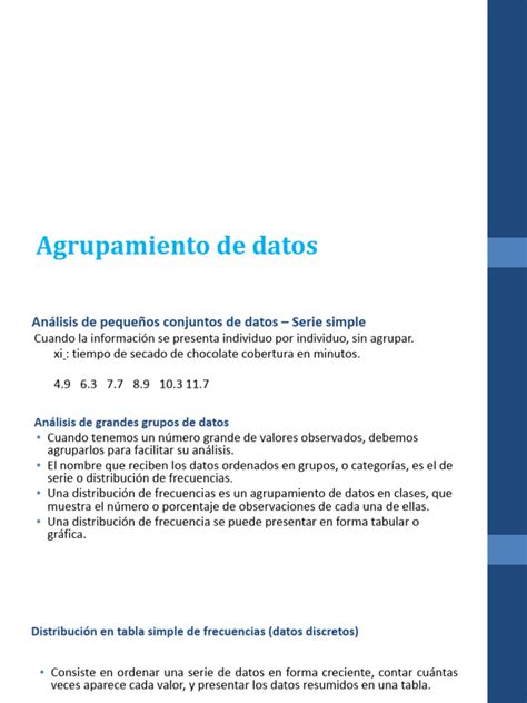 Agrupamiento De Datos Pdf