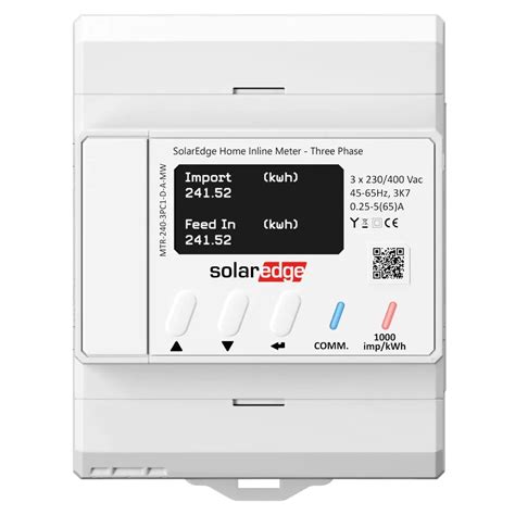 Solaredge Inline Energy Meter 1ph 3ph 230 400v 65a Információs Eszközök A Napelem Webáruház