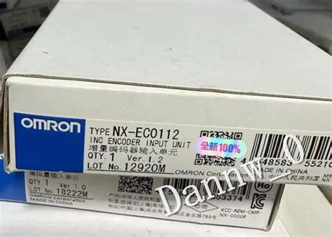 New Original Omron Nx Ec0112 Inc Encoder Input Unit Ebay