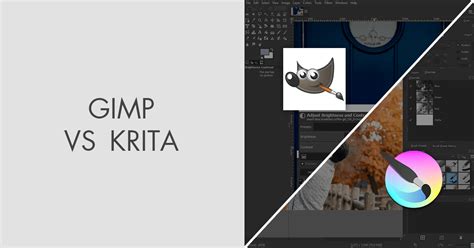 GIMP Vs Krita Which Software Is Better