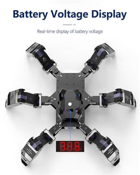 Xiaor Geek Esp32 Bionic Hexapod Robot Stem Educational Science Program