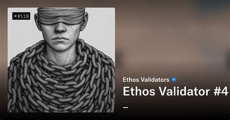 Ethos Validator 4 Ethos Validators Opensea
