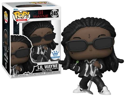 Funko Pop Rocks Lil Wayne 245 Vinyl Figure Lollipop Funko Shop