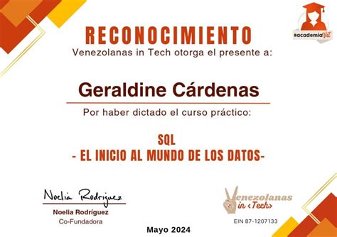 Oracleapex Sql Formacióntecnológica Mujeresentecnología