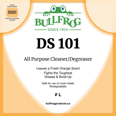 BullFrog Dilution Product DS