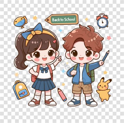 Smiley Classmates Wearing Uniform Png Images Eps Free Download Pikbest