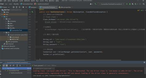 jdbc通过配置文件来用流读取的方式就报错java sql sqlexception access denied for user root localhost using