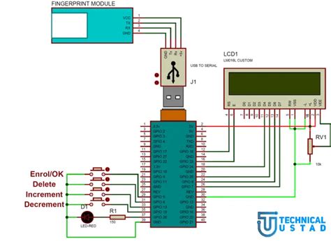 How To Connect Fingerprint Sensor Module With Raspberry Pi