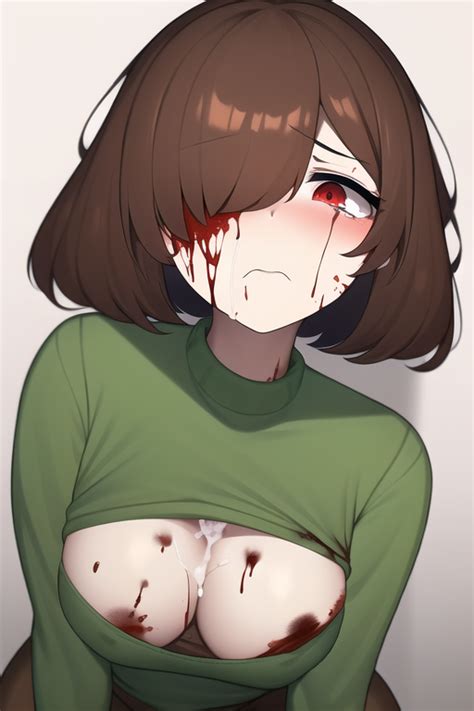 Rule 34 1girls 2d Ai Generated Blood Blood On Breasts Blood On Face