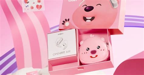 샥즈 샥즈 오픈핏 에어 X 잔망루피 에디션 출시