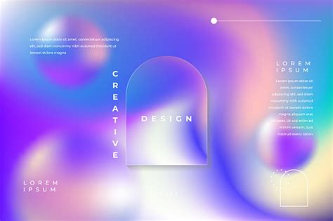 모프 배경 창 모양이 있는 부드러운 그라디언트 색상 유리 효과 프레임 제목 텍스트 포스터 배너 프리젠 테이션 월페이퍼 모바일 및