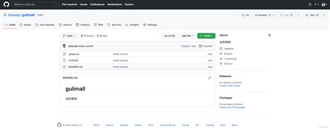 Guli商城 项目初始结构创建,github仓库创建gulishangcheng Github Csdn博客 Guli商城 项目初始结构创建,github仓库创建gulishangcheng Github Csdn博客