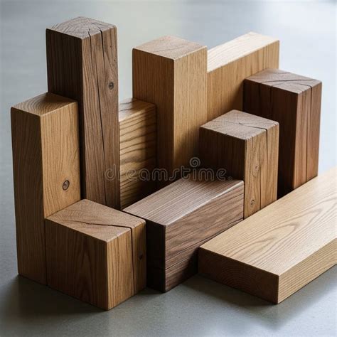 Assorted Wood Blocks Stock Illustrations 202 Assorted Wood Blocks