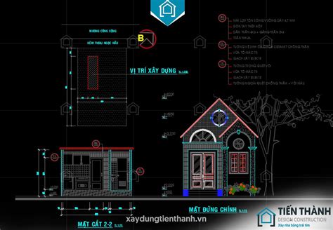 Bản vẽ cad nhà cấp 4 mái thái đẹp tìm kiếm nhiều 2022