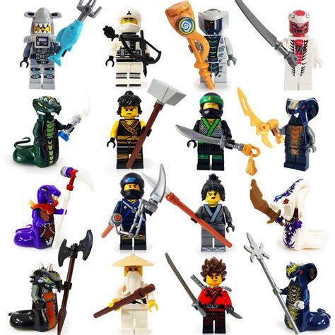Phantom Ninjago Lloyd Basilisk Minifigures Lego Compatible Toys Artofit