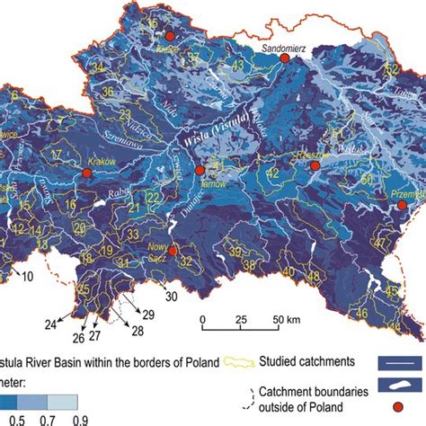 Spatial Distribution Of Rainfall Download Scientific Diagram