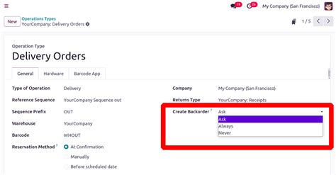 How To Manage Backorder With Odoo 18