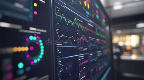 A Detailed Closeup Of Predictive Analytics Software Showing Anomalies In Production Data With Ai