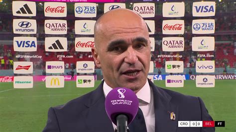 Tearful Roberto Martinez Reveals Hes Leaving Belgium Job After Dismal World Cup Sees Them