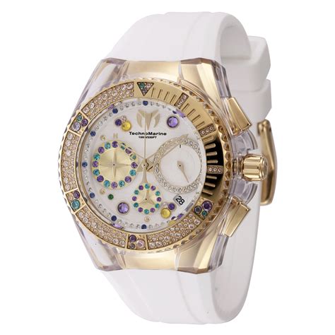 Technomarine Womens Tm 121004 Cruise Dream 40mm Gold Watch