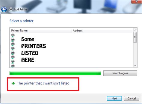 How To Add A Network Printer In Windows 7