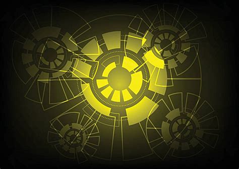 Circuit Technology Background Interface Electronics Communication Vector Interface Electronics