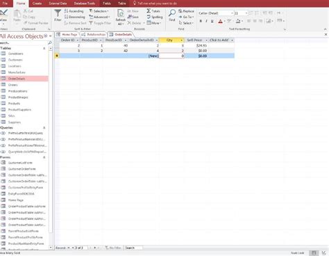 Solved Ms Access Product Variables Variations Multiple Product