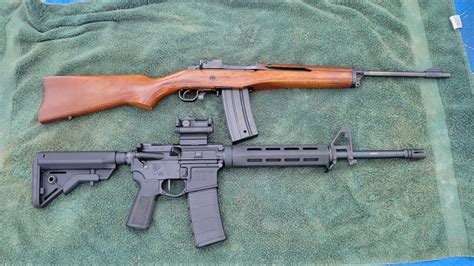 Mini 14 Vs Ar 15 Which One Is Scarier Youtube
