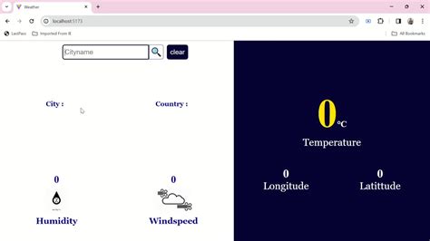 Video Introducing Weatherapp My Reactjs Creation Akash M