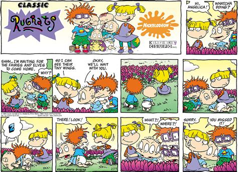 Nickalive Classic Rugrats Comic Strip For February 14 2021 Nickelodeon