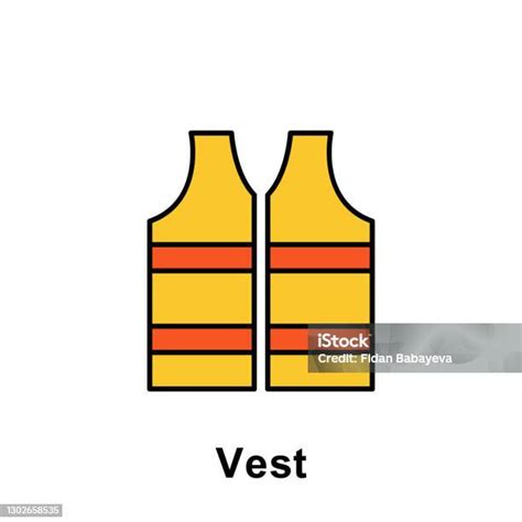 조끼 윤곽선 아이콘입니다 노동절 일러스트 아이콘의 요소입니다 서명 및 기호는 웹 로고 모바일 앱 Ui Ux에 사용할 수 있습니다 0명에 대한 스톡 벡터 아트 및 기타 이미지