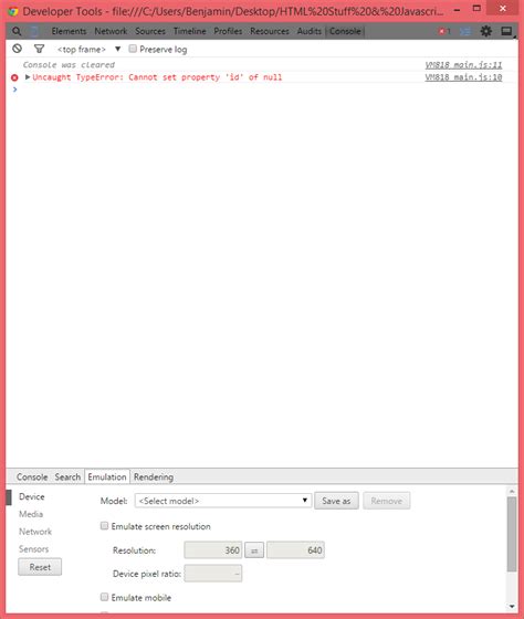 Clear Javascript Console In Google Chrome Stack Overflow
