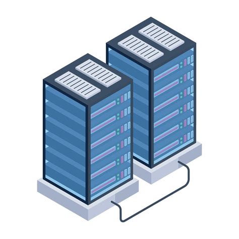 Editable Isometric Icon Of Server Racks 46863569 Vector Art At Vecteezy