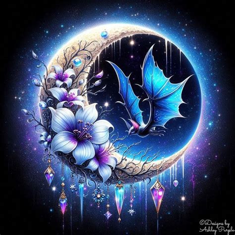 Bat With Pink Moon Background Bat And Moon Background