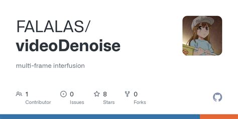 github falalas videodenoise multi frame interfusion
