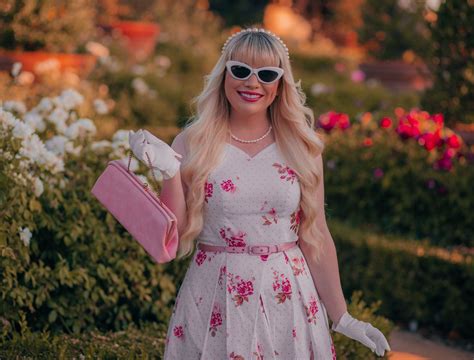 Iconic Pink Barbie Outfit For Adults Lizzie In Lace