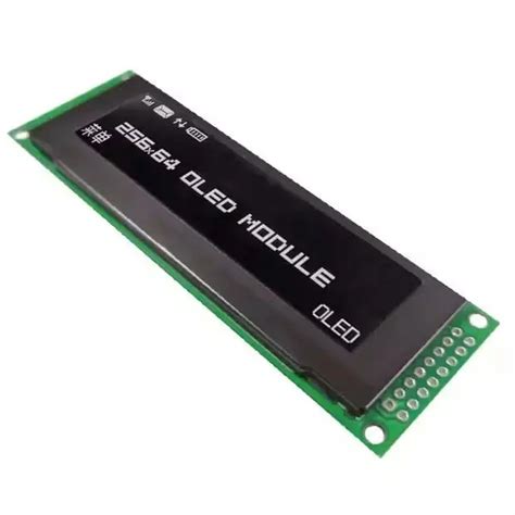 1 Pces 3 12 Polegada 16pin Branco Oled M Dulo Ssd1322 Drive Ic 256 64 Spipng